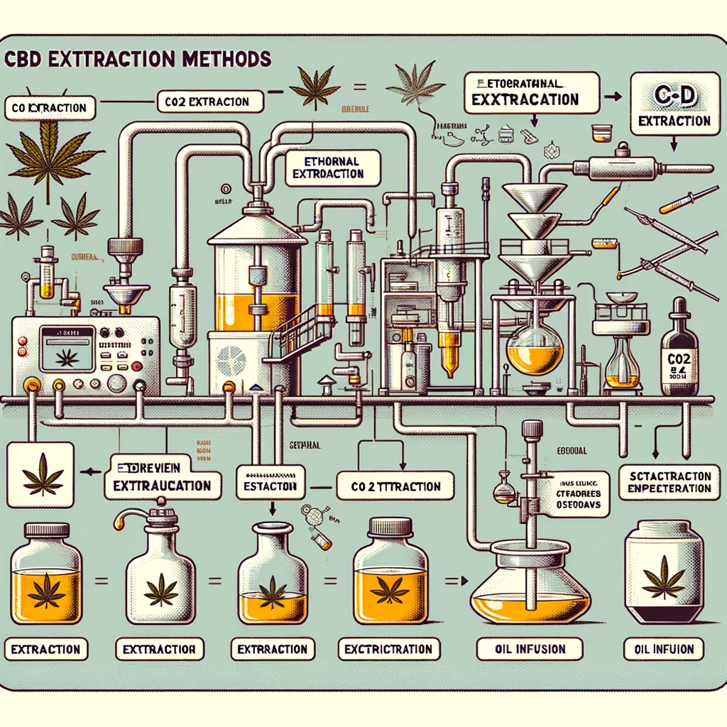 Comparative Analysis of CBD Oil Extraction Techniques