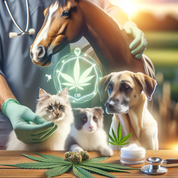 CBD in Veterinary Medicine - Horses Dogs Cats and More